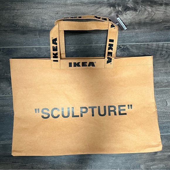 Other | Ikea X Virgil Abloh Markerad 21 Gallon Tote Bag | Poshmark